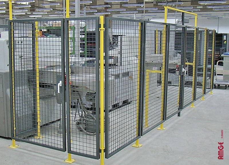 cloison grillagée de protection SEPARA de AMGE industrie : protéger les ...