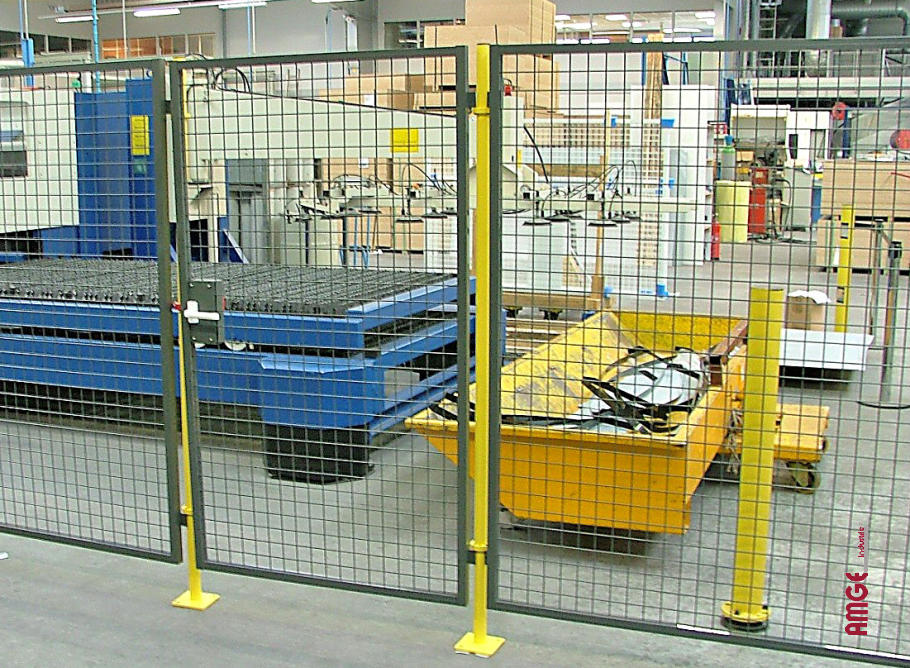 cloison grillagée de protection SEPARA de AMGE industrie : protéger les ...